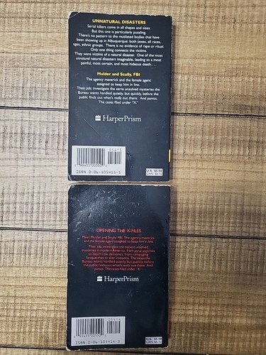 The X-Files Books Lot x 2 Whirlwind & Goblins Paperbacks Charles Grant ...