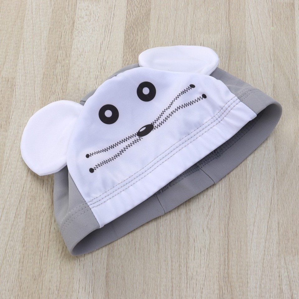 2pcs Mouse Swimming Hat Cartoon Comfortable Swimming for Kid Child Girl ...
