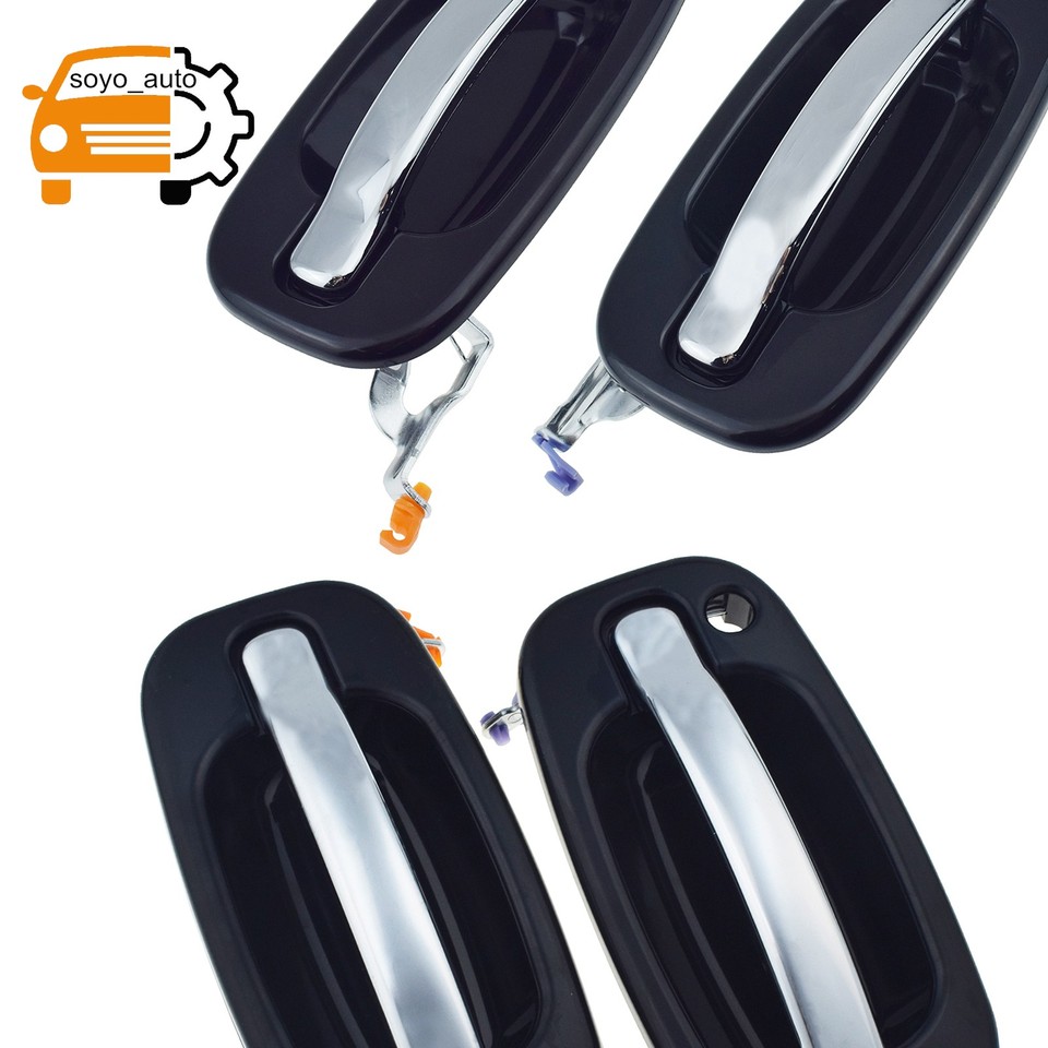 Outside Door Handle Front /Rear LH /RH For Chevy Silverado GMC Cadillac ...