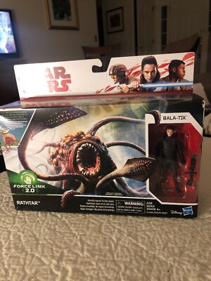 Vtg Star Wars Force Link BALA-TIK RATHTAR 3 3/4" Figure NEW ...