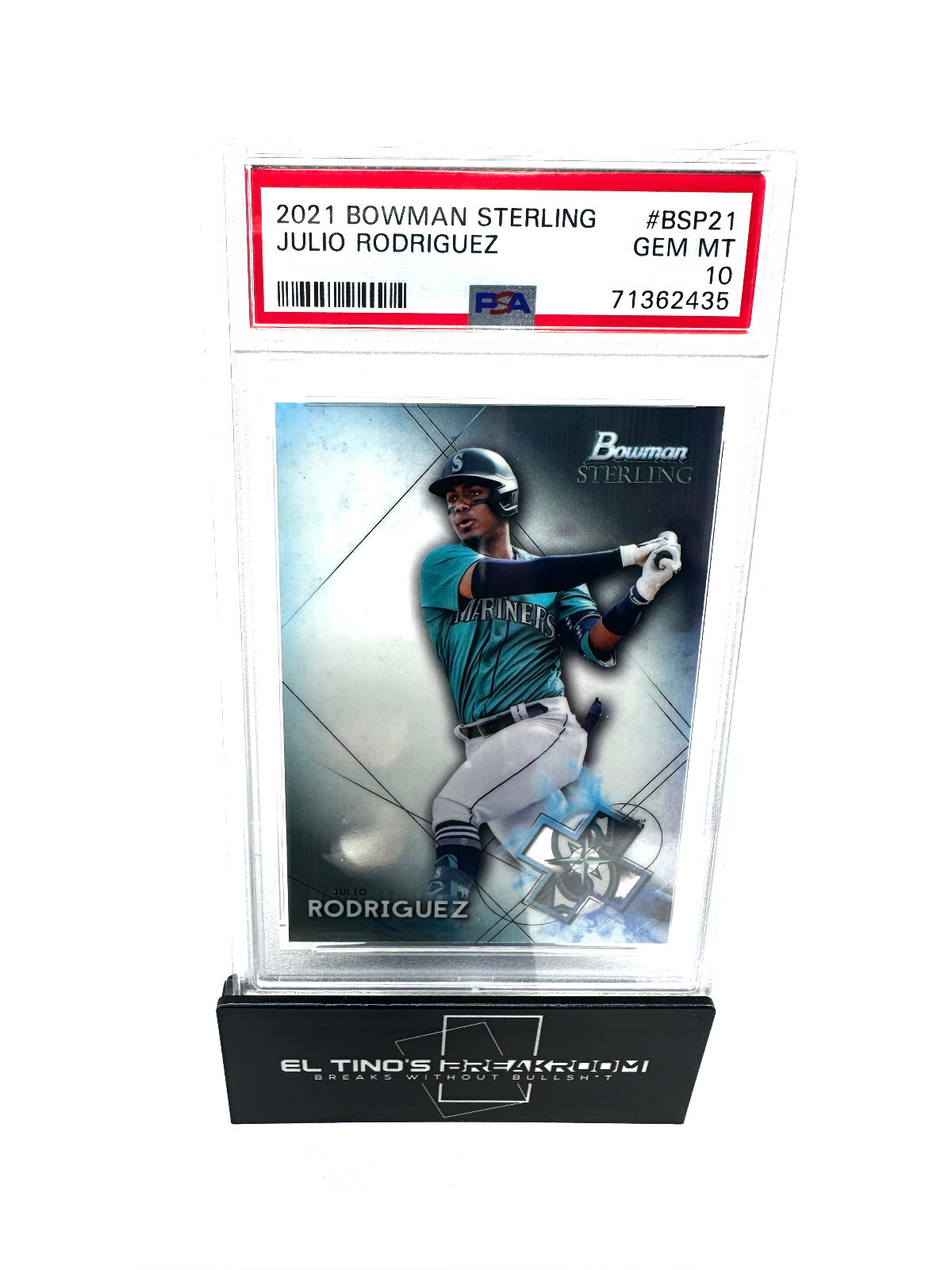 JULIO RODRIGUEZ 2021 Bowman Sterling BSP21 PSA 10 SEATTLE MARINERS | eBay