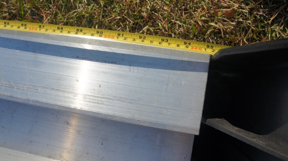 Rear Bus Bumper Assembly 30412 A01750001AXA (95x11x5inc Aluminum Frame ...