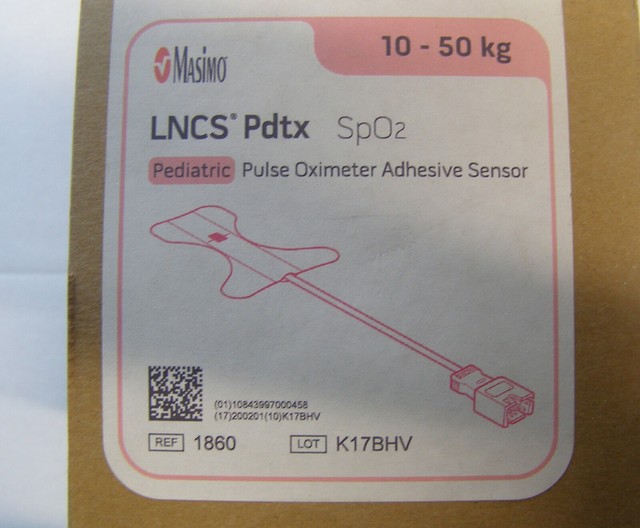 1x Masimo LNCS Pdtx Pediatric Spo2 Adhesive 1860 Sensor for sale online ...