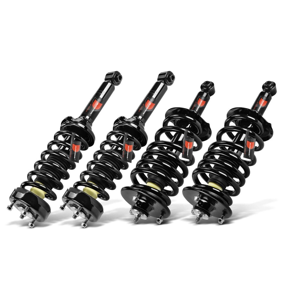 A-Premium Front & Rear Struts w/ Coil Springs Assembly for Land Rover ...