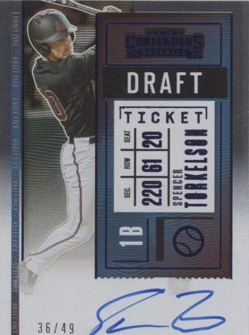 2020 Panini Contenders - Draft Pick Ticket Spencer Torkelson #DPT-ST ...