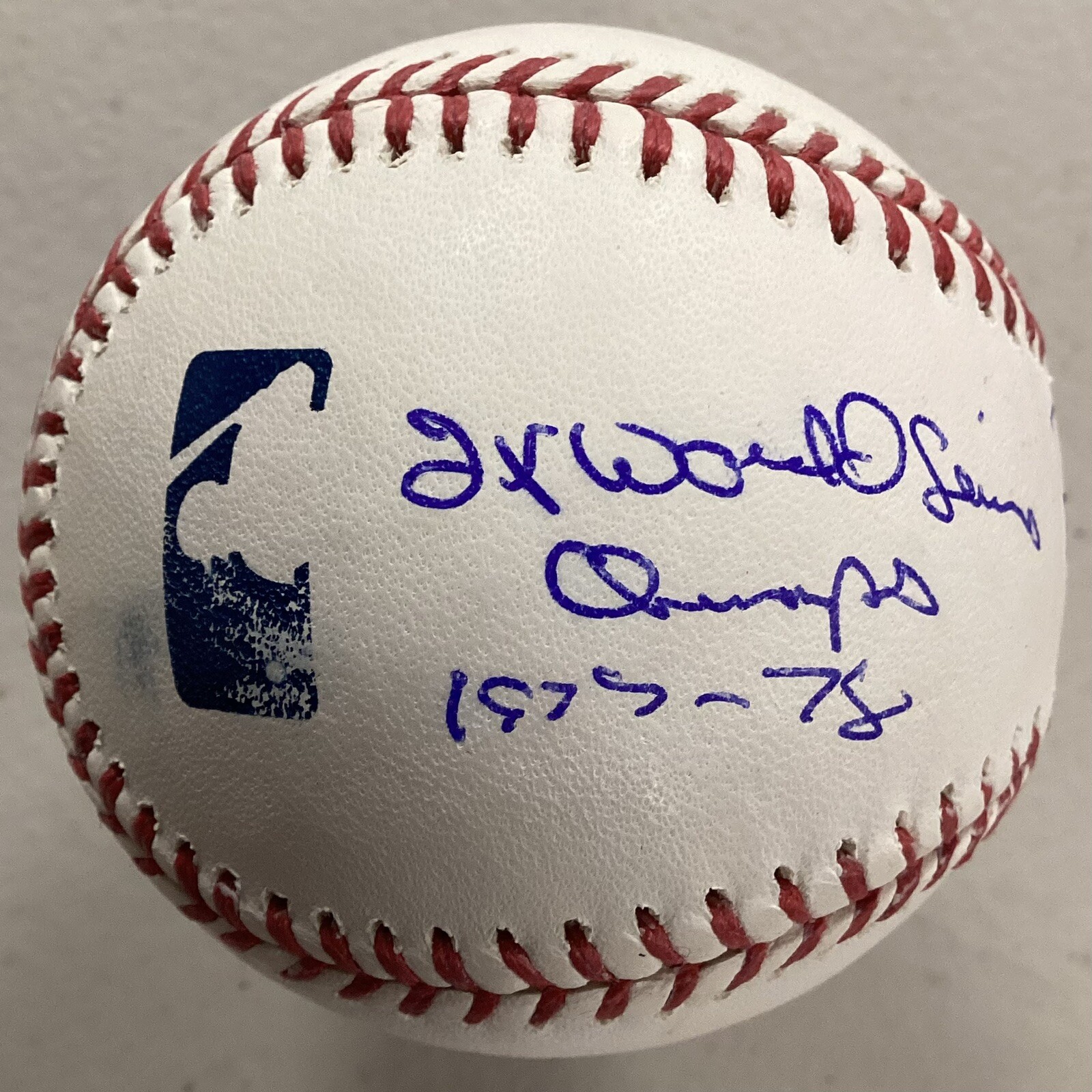 Ron Guidry Signed Baseball RDM Yankees Autograph STATS 1978 Cy ...