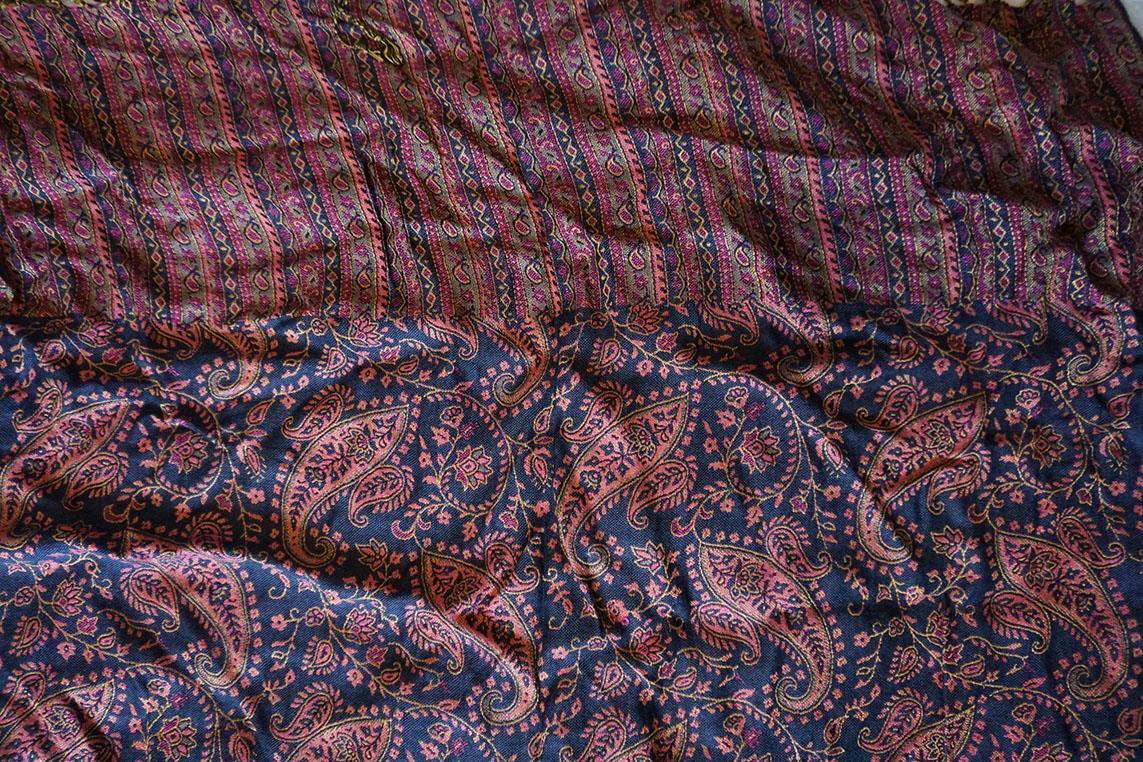 Bindya Shawl Wrap Scarf 29” x 80” Fringed Dark Red made in India | eBay