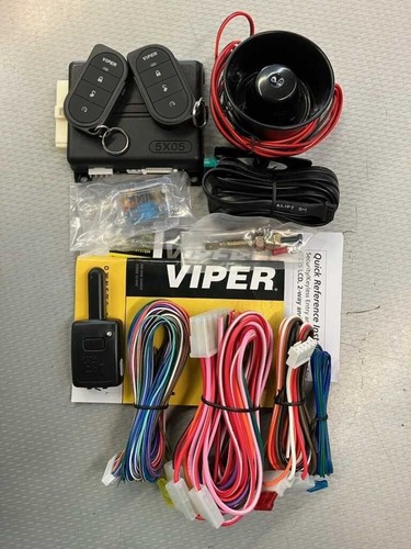 Viper 5105V Enhanced 1-Way Security & Remote Start System -White box ...