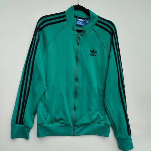 Adidas Originals Cyan Superstar Tracksuit Top Jacket | Men's Medium ...