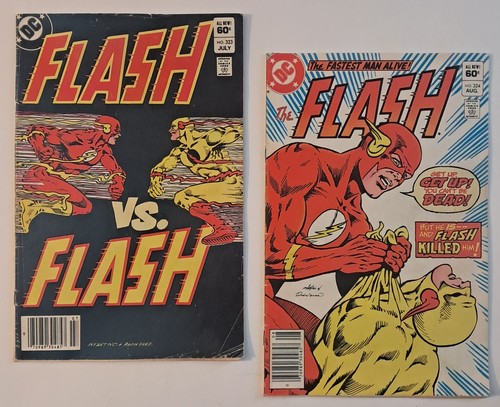 Flash #323 & 324 (The Flash Kills The Revearse Flash!) 1983 "Keys" | eBay