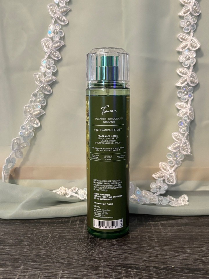 NEW Bath & Body Works Disney Princess TIANA FINE FRAGRANCE MIST Full ...