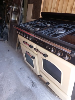 Rangemaster Classic 110 Cream Dual Fuel Extractor Inc | eBay UK