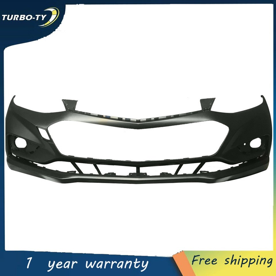 Front Bumper Cover & Front Upper and Lower Grille Grill For Chevy Cruze ...