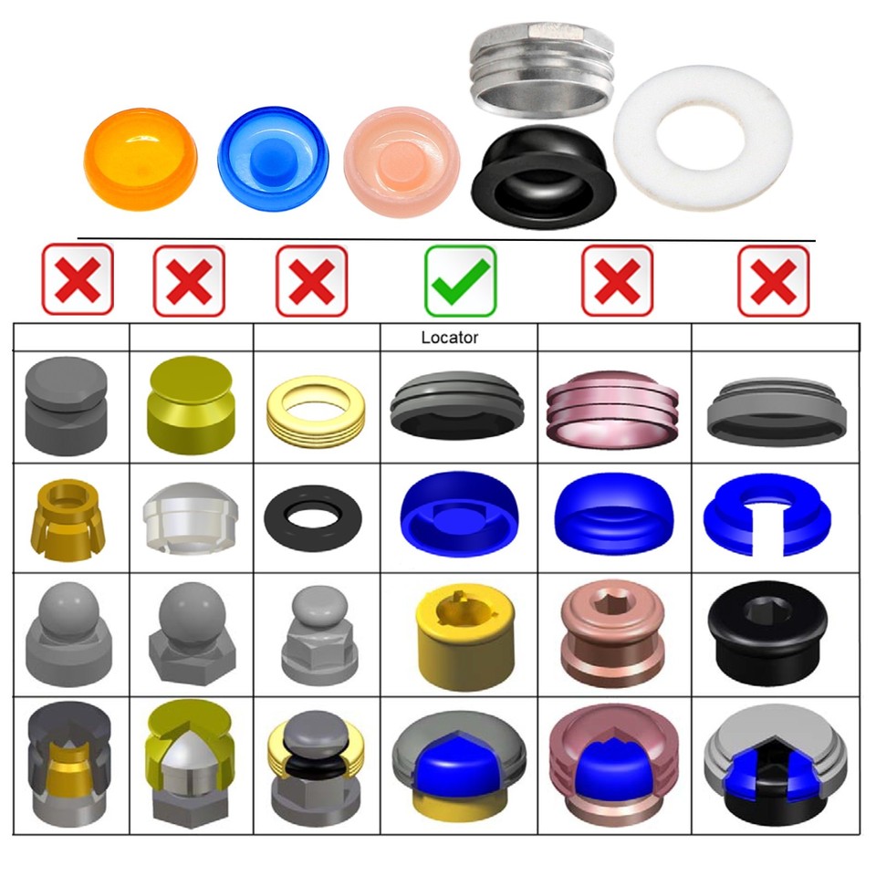 US Dental Overdenture Locator Core Tool Abutments Retention Caps ...