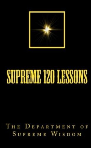 SUPREME 120 LESSONS By Supreme The Department Of Wisdom **BRAND NEW ...