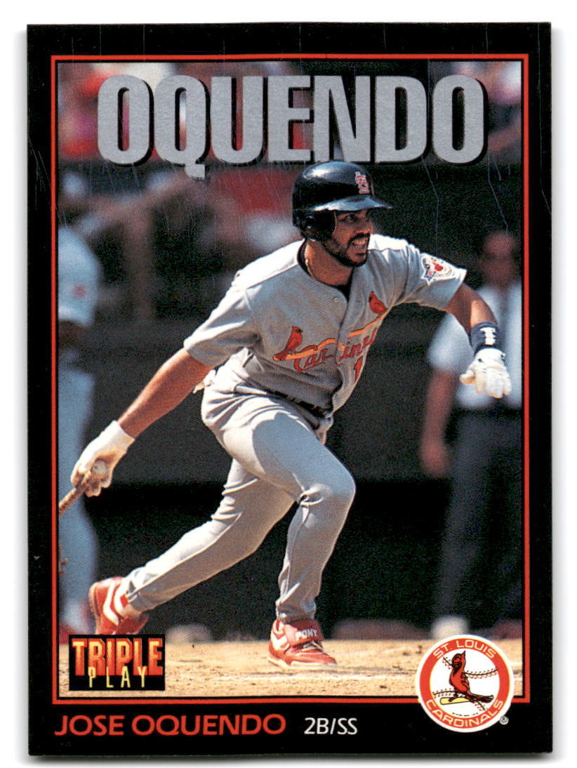 Jose Oquendo 1993 Triple Play #228 St. Louis Cardinals BASEBALL | eBay