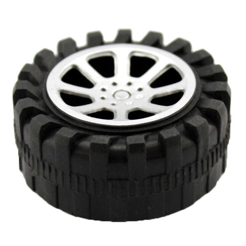 2.9*47mm Mini Toy Car Wheels DIY Model Plastic Wheel Miniature Tires ...