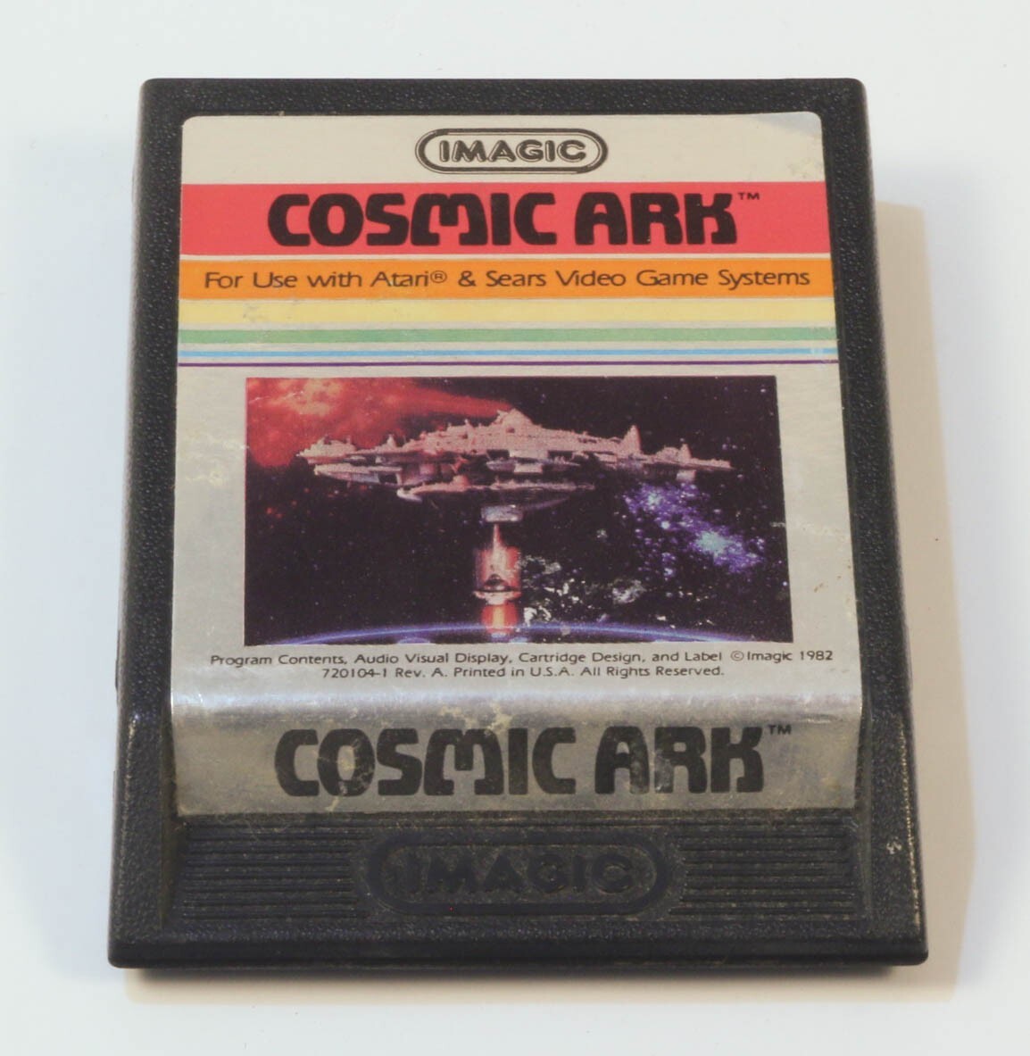 Atari 2600 Game Tested & Working Cosmic Ark By Imagic | eBay