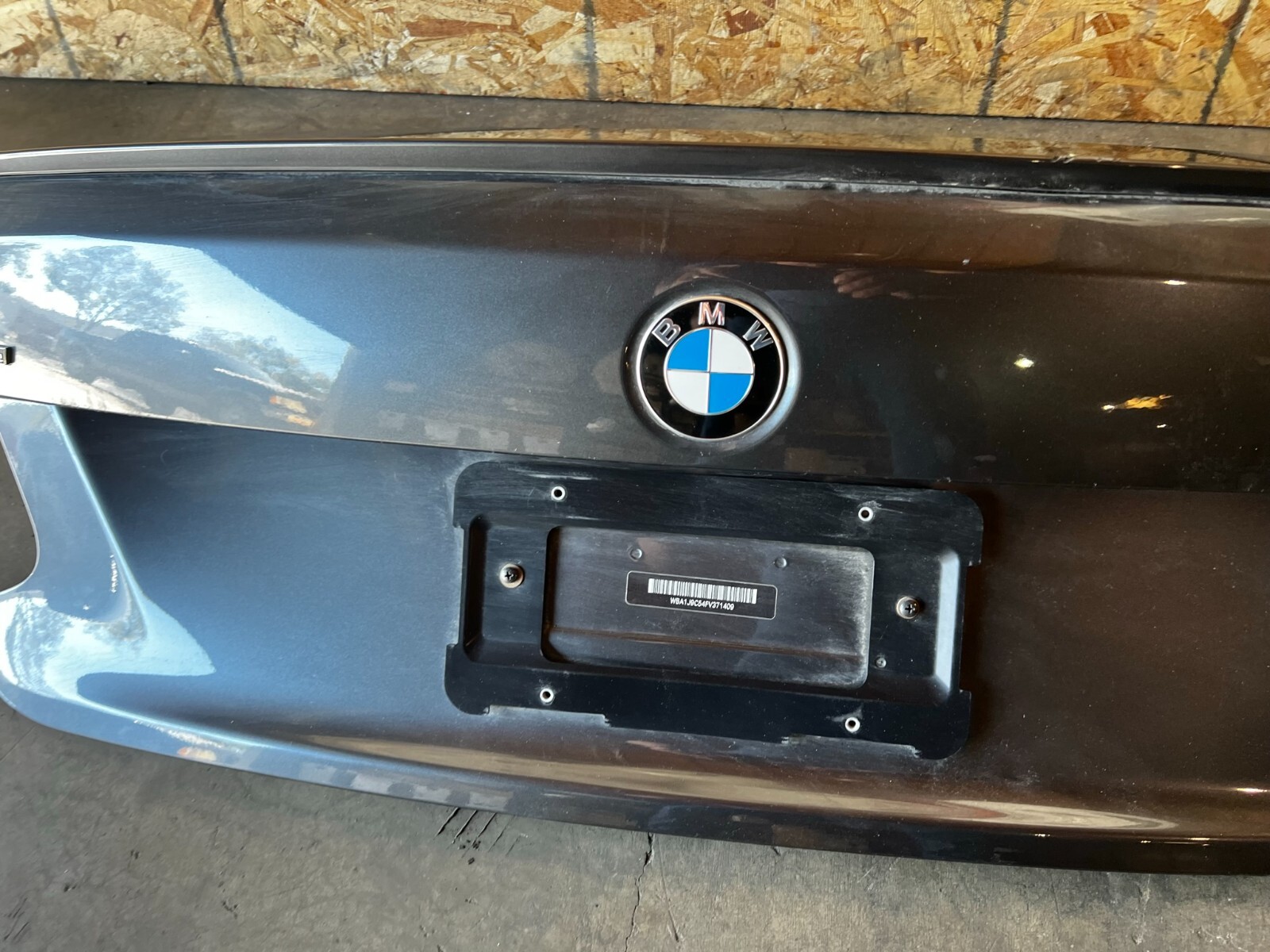 BMW 2014-2020 F22 F87 REAR TRUNK LID ASSEMBLY MINERAL GRAY METALLIC OEM ...