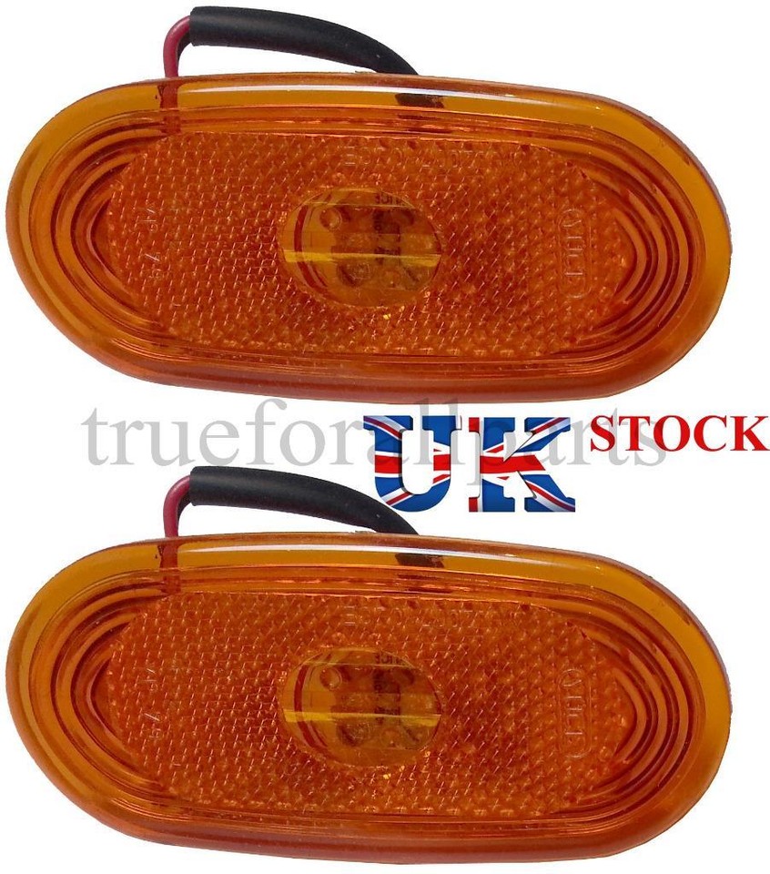 New 6x Side Marker Lights Amber LED Lamps for MERCEDES SPRINTER - VW ...