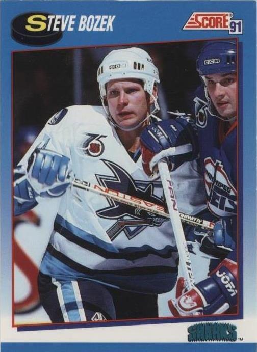1991-92 Score Canadian - Steve Bozek #556 Bilingual for sale online | eBay