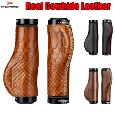 Promend Retro Real Leather MTB Road Bike Scooter Vintage Bicycle ...