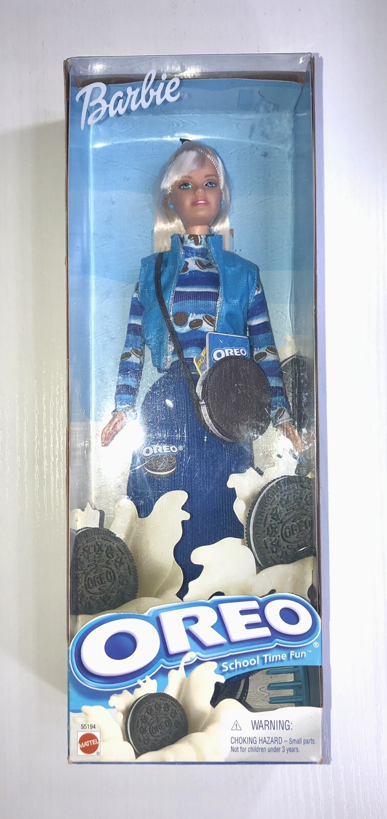 Oreo School Time Fun Barbie Doll Blue Outfit 2001 Mattel | eBay