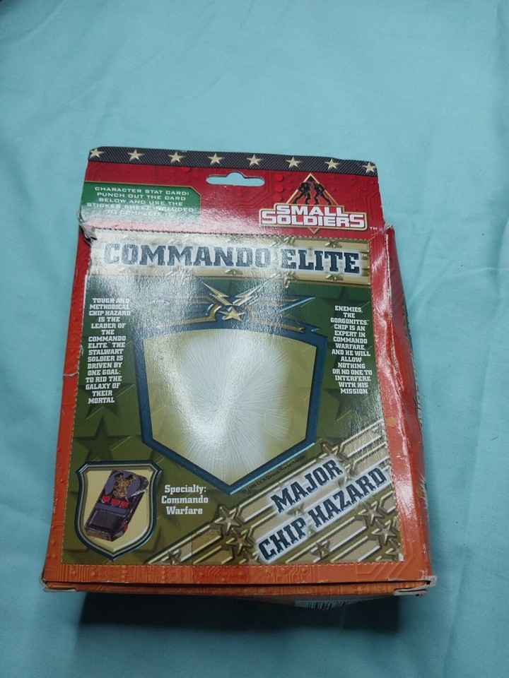 RARE 1998 Small Soldiers Chip Hazard Action Stamper Character ...