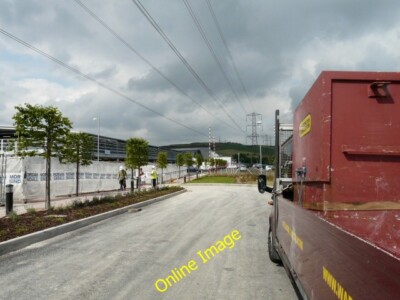 Photo 6x4 Hattersley Tesco Broadbottom The entrance into Tesco off ...