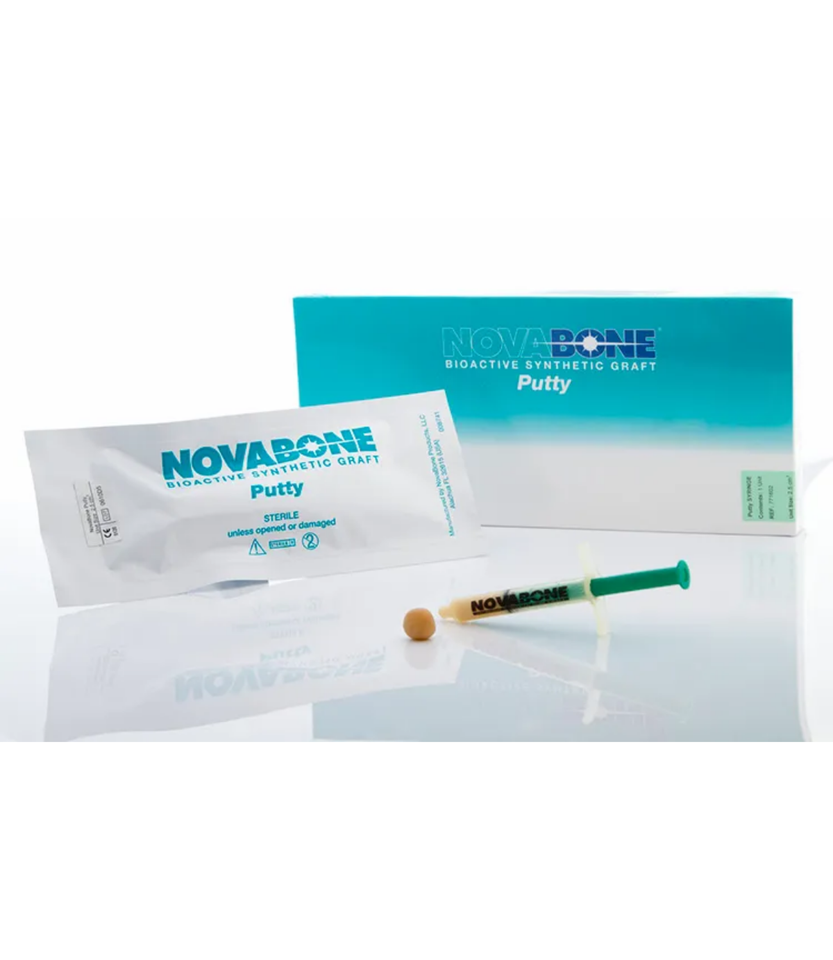 Novabone Dental Putty Syringe Form Unique Premixed Moldable Bone Graft ...