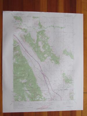 Blackhawk South Dakota 1972 Original Vintage USGS Topo Map | eBay