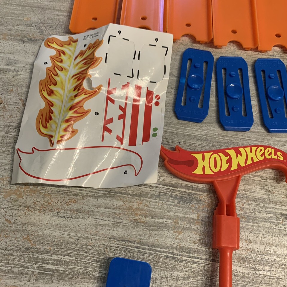 Hot Wheels workshop track builder 5 lane tower starter set Parts Rare ...