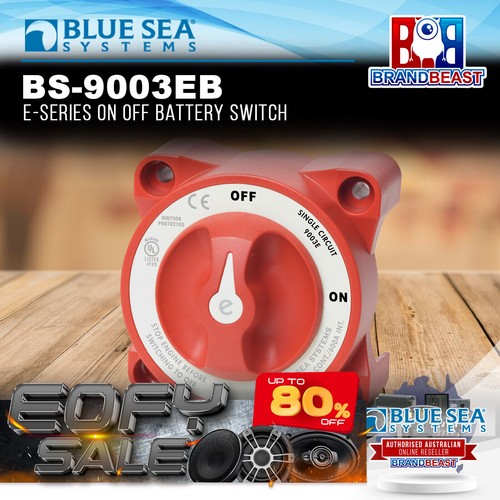 Blue Sea BS-9003EB e-Series On Off Battery Switch | eBay