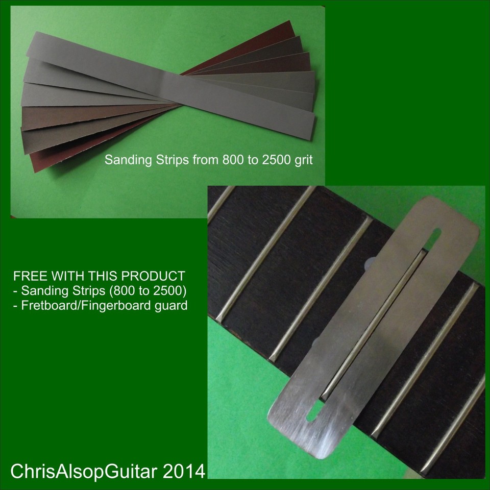 Fret Crowning File System. Changeable DIAMOND Files 2.0mm or 2.5mm or 3 ...