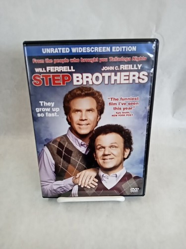 STEP BROTHERS DVD Will Ferrell UNRATED WIDESCREEN EDITION Columbia ...