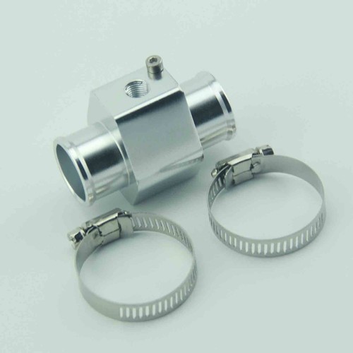 Gauge Radiator Sensor Adapter Aluminum Silver 36MM Water Temp ...