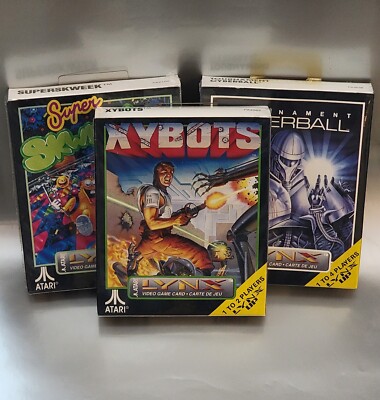 3 Game Lot Atari Lynx Brand New | eBay