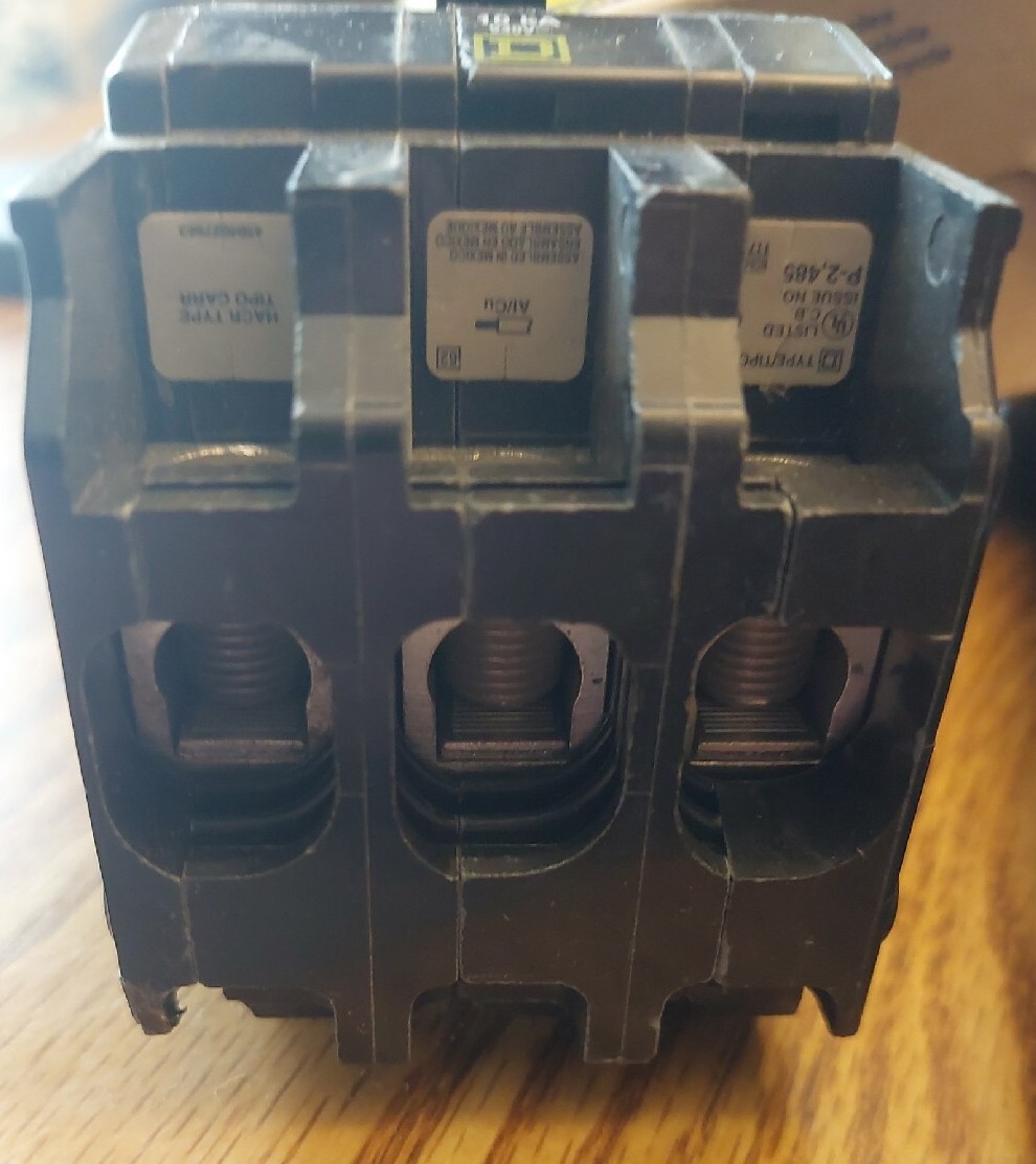 SQUARE D Breaker 80 Amps QOB380 80A/240V Bolt In Type | eBay