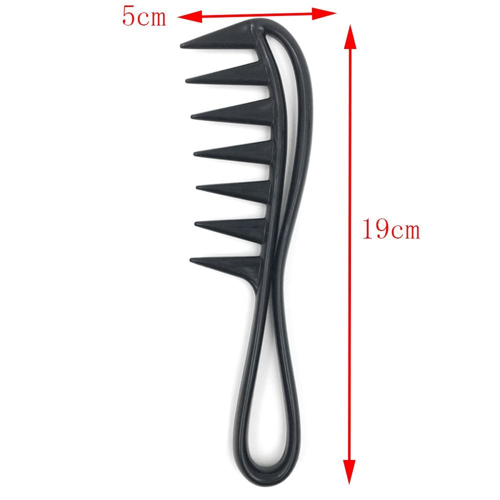 Shark Plastic Comb Salon Styling Tool Hairdressing Wide Tooth Comb ...