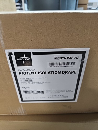 15 Medline Invisishield Patient Isolation Drapes Pouch Invisishield ...
