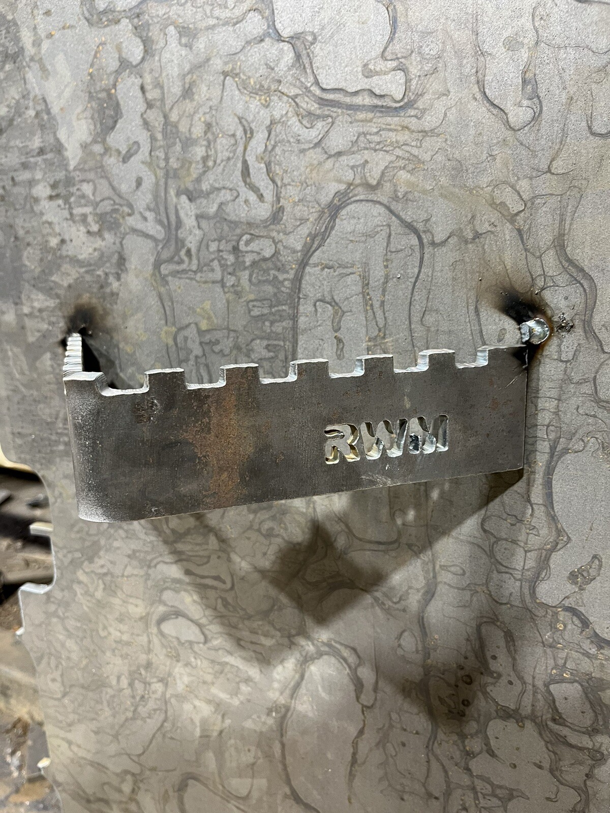RWM Universal Brand New Weld-On 5" steel step Raw Steel Step 1/4 Thick ...