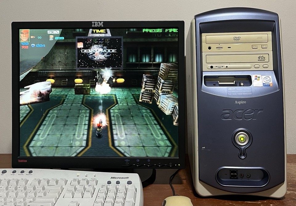 Acer Aspire Intel Pentium 4 Windows 98 Desktop Computer | eBay Australia