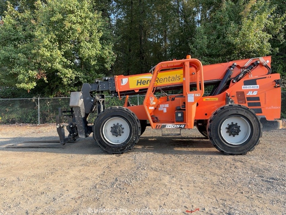 2018 Skytrak 10054 54' 10,000 lbs Telescopic Reach Forklift Telehandler ...