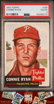 1953 Topps Connie Ryan 102 Philadelphia Phillies PSA 4 | eBay