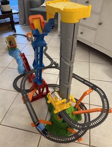 Thomas And Friends Sky High Bridge Jump Track Master Train Play Set ...