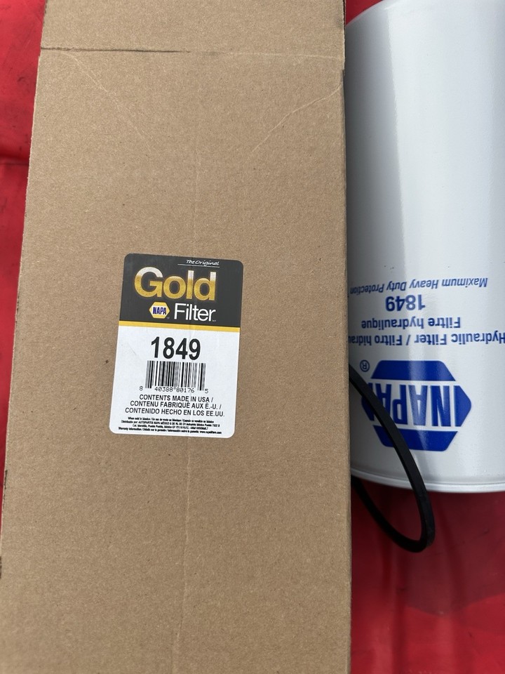NAPA Gold 1849 Hydraulic Filter – Hydraulic System Filter – Replacement ...
