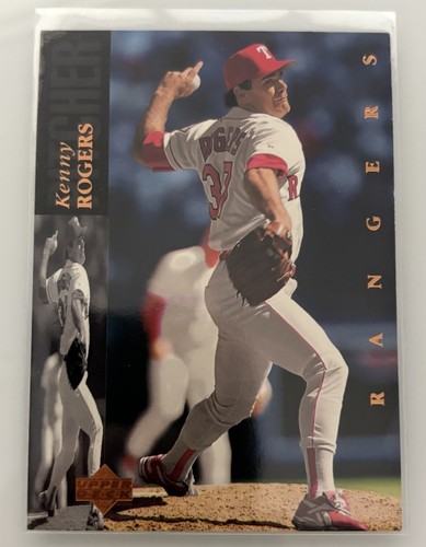 1994 Upper Deck Kenny Rogers #457 Texas Rangers Baseball Card | eBay