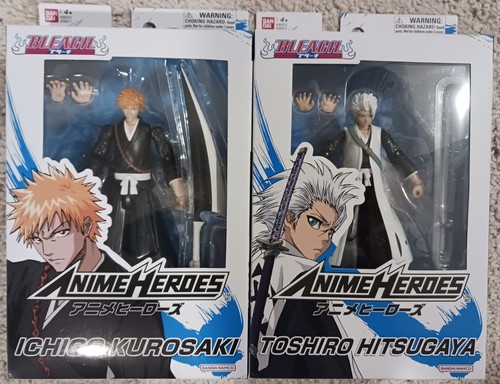 Bandai Bleach Anime Heroes Toshiro Hitsugaya Action Figure NEW | eBay