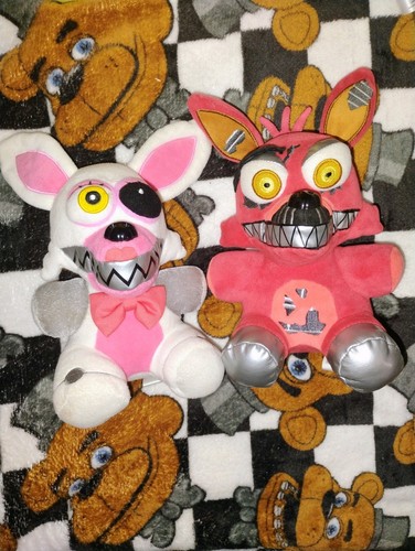 FNaF Nightmare Mangle & Foxy Used Plush Lot (READ DESCRIPTION!!) | eBay