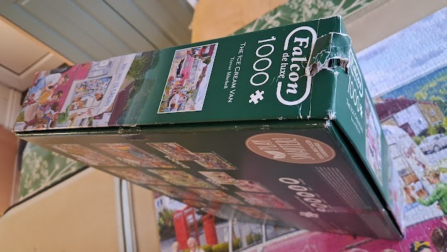 Falcon de luxe 1000 piece jigsaw puzzle. The Ice Cream Van by Trevor ...